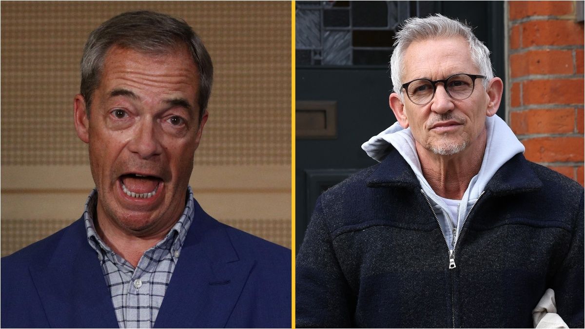 Nigel Farage accuses Gary Lineker of 'spreading hate'