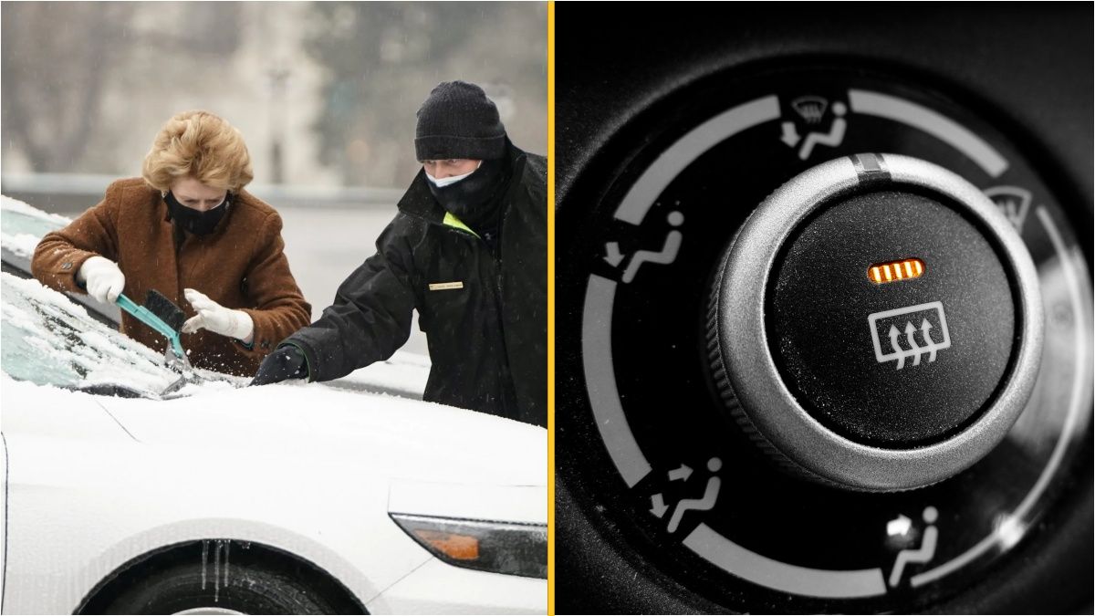 Drivers face fine if they leave engine running to defrost windscreen