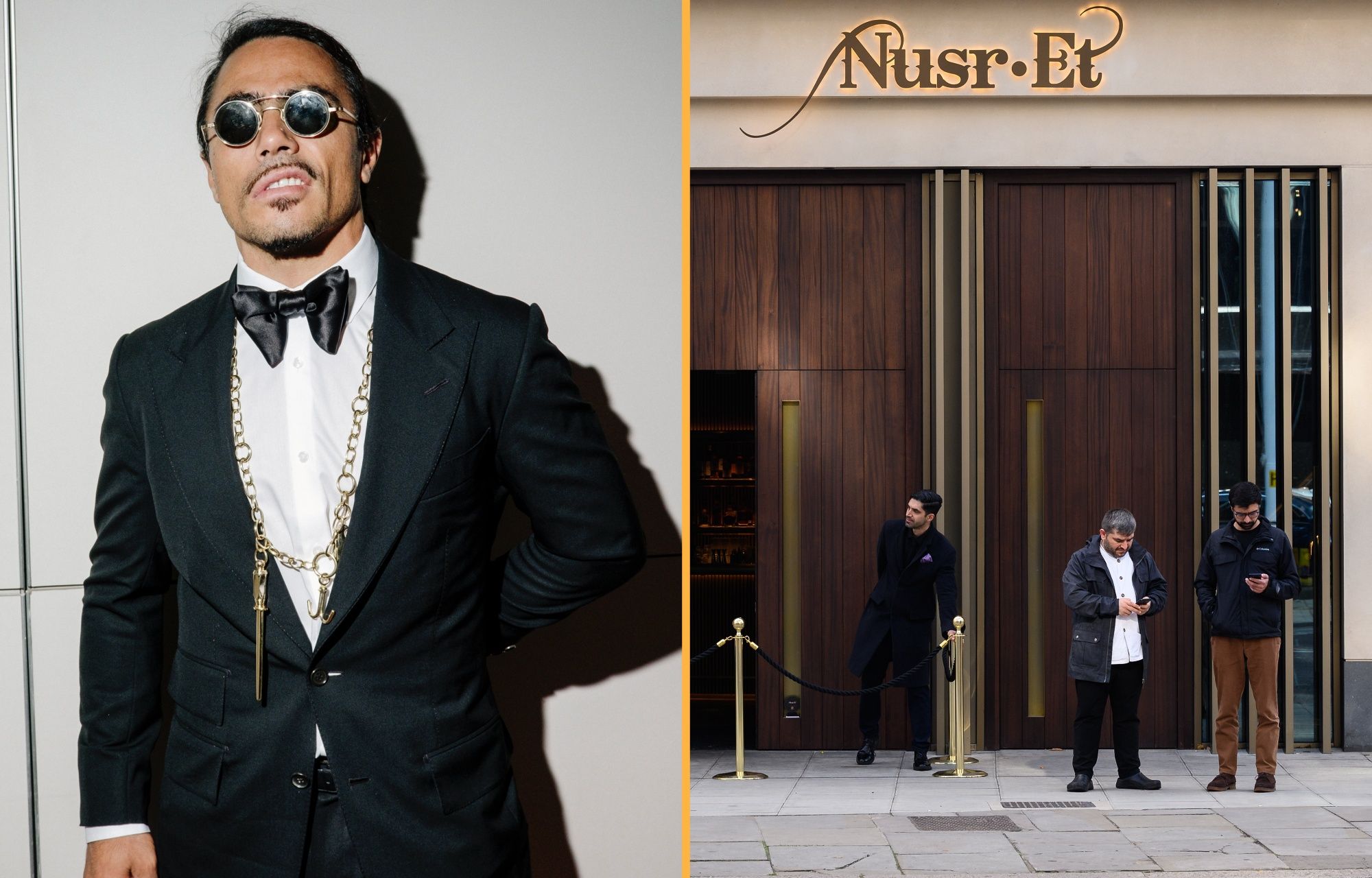 Salt Bae told restaurant staff to queue outside and pose as customers ...