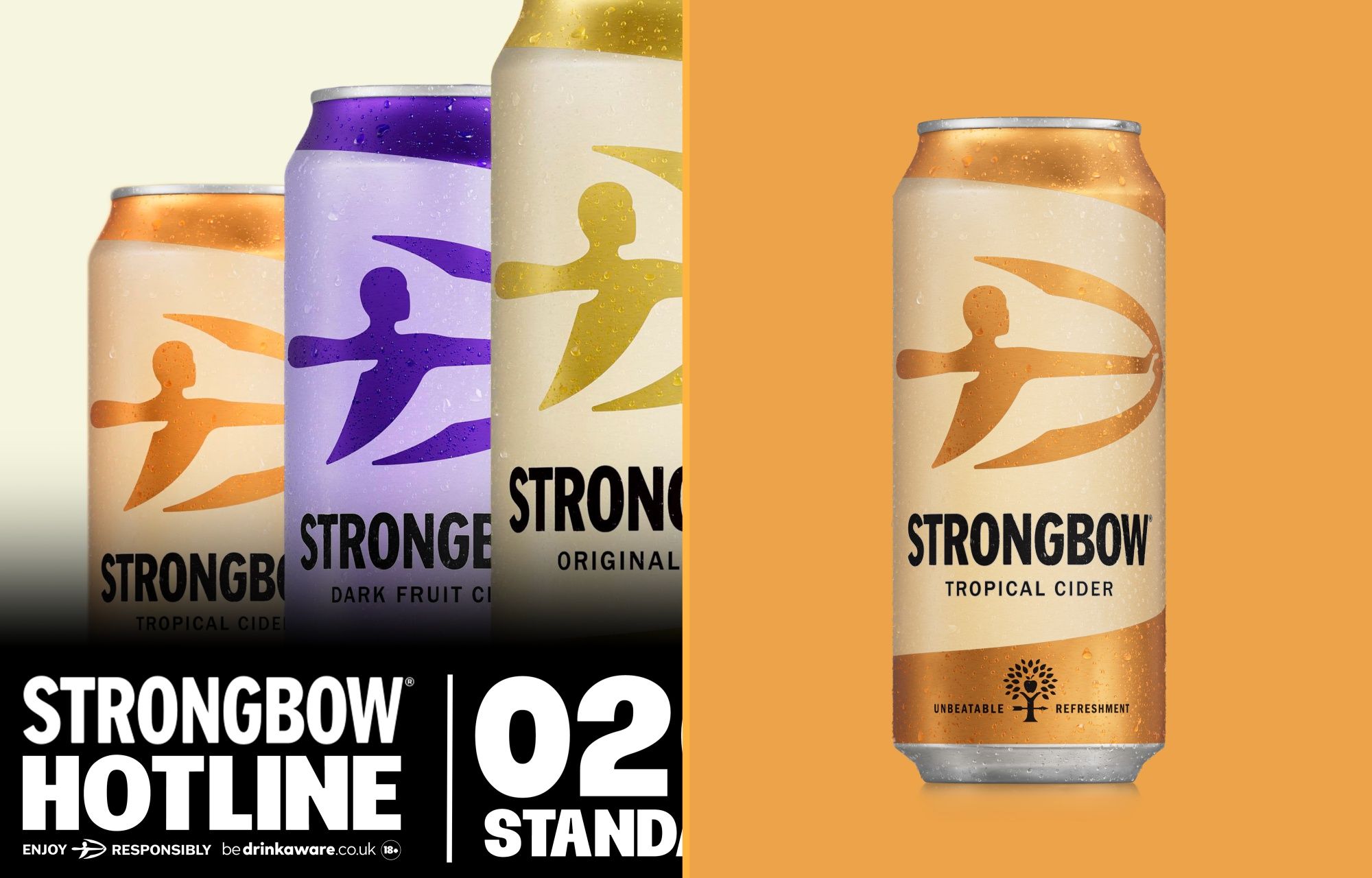 Strongbow launches hotline for fans struggling to cope with its new ...