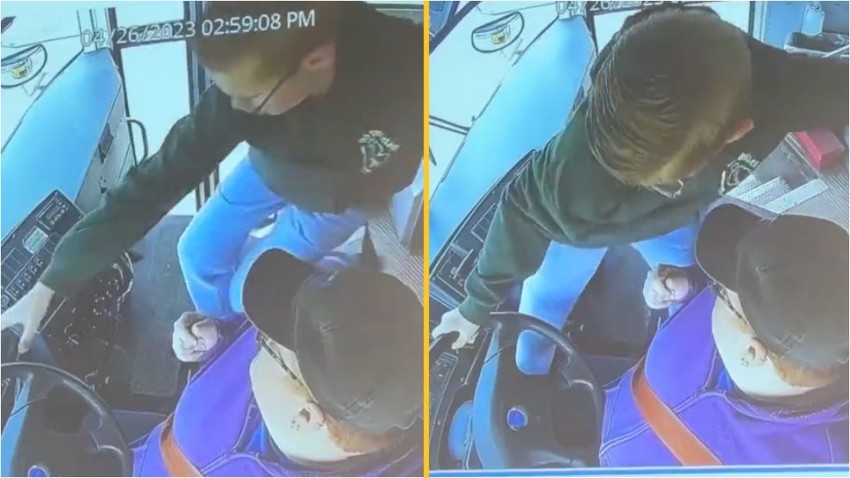 Heroic 13-year-old stopped bus with 66 kids on board after driver fell unconscious