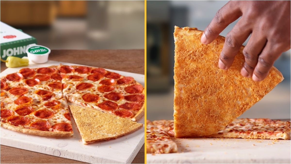 Papa Johns Unveils New Pizza With Cheese Underneath The Base
