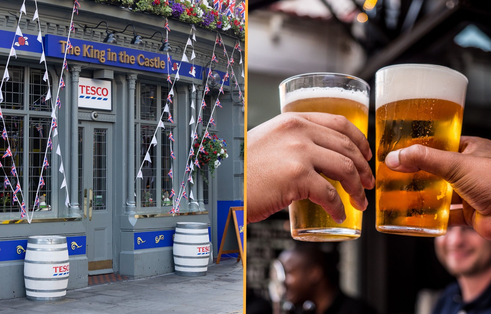 First ever Tesco pub opens its doors, with prices starting at just 50p ...