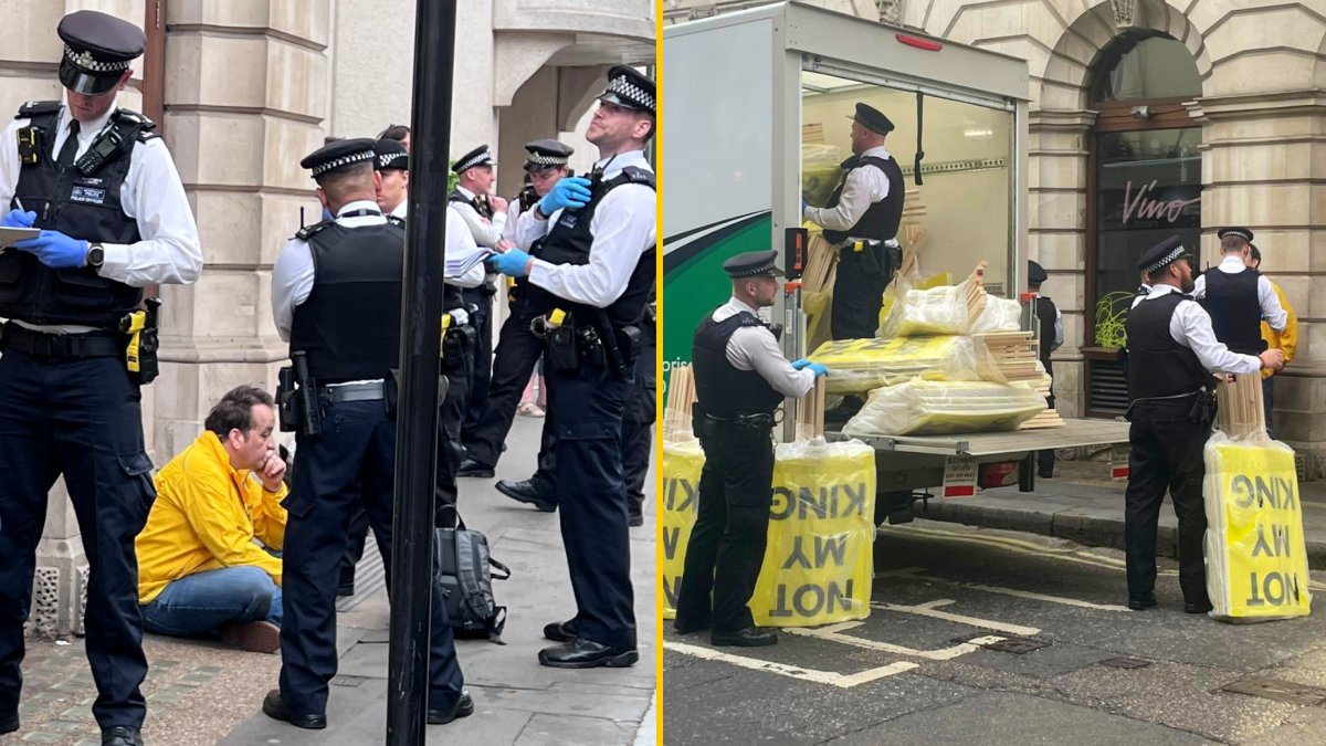 Head of UK anti-monarchy group Republic arrested at coronation protest ...