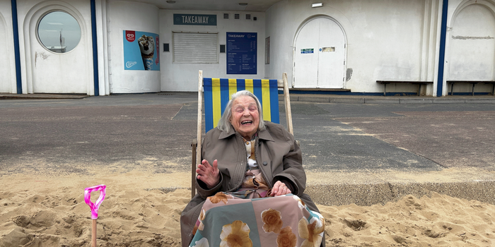 Woman Celebrated Her 101st Birthday With A Trip To Her Favourite Beach
