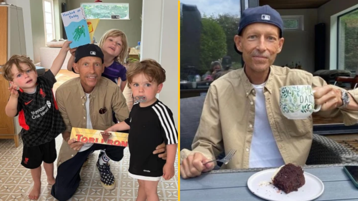 Jonnie Irwin smiles in new family photos as he lives out ‘final months’