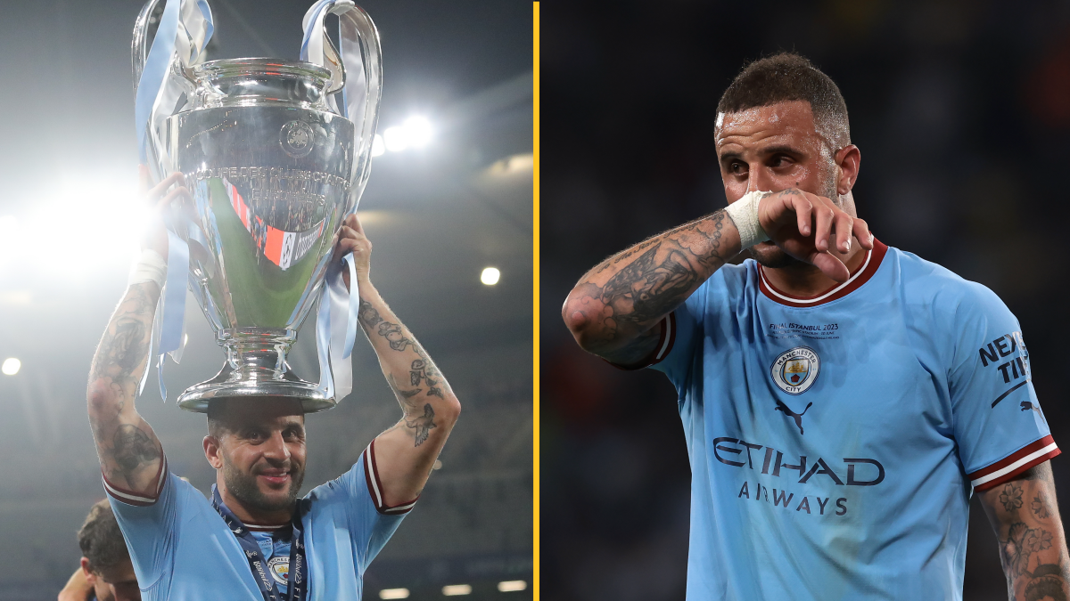 Kyle Walker could leave Manchester City this summer