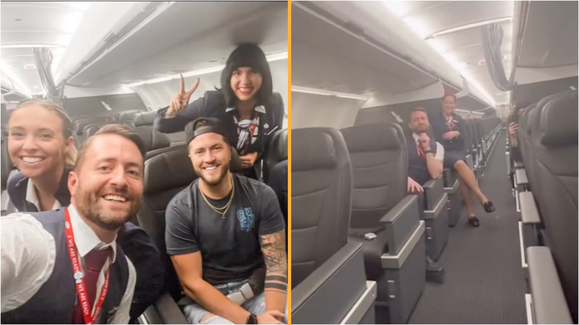 Lad gets private jet experience after he's only one on a flight - JOE.co.uk