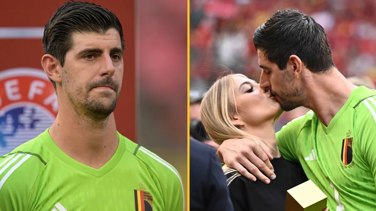 Thibaut Courtois' fiancé responds to Belgium boss over walk out spat