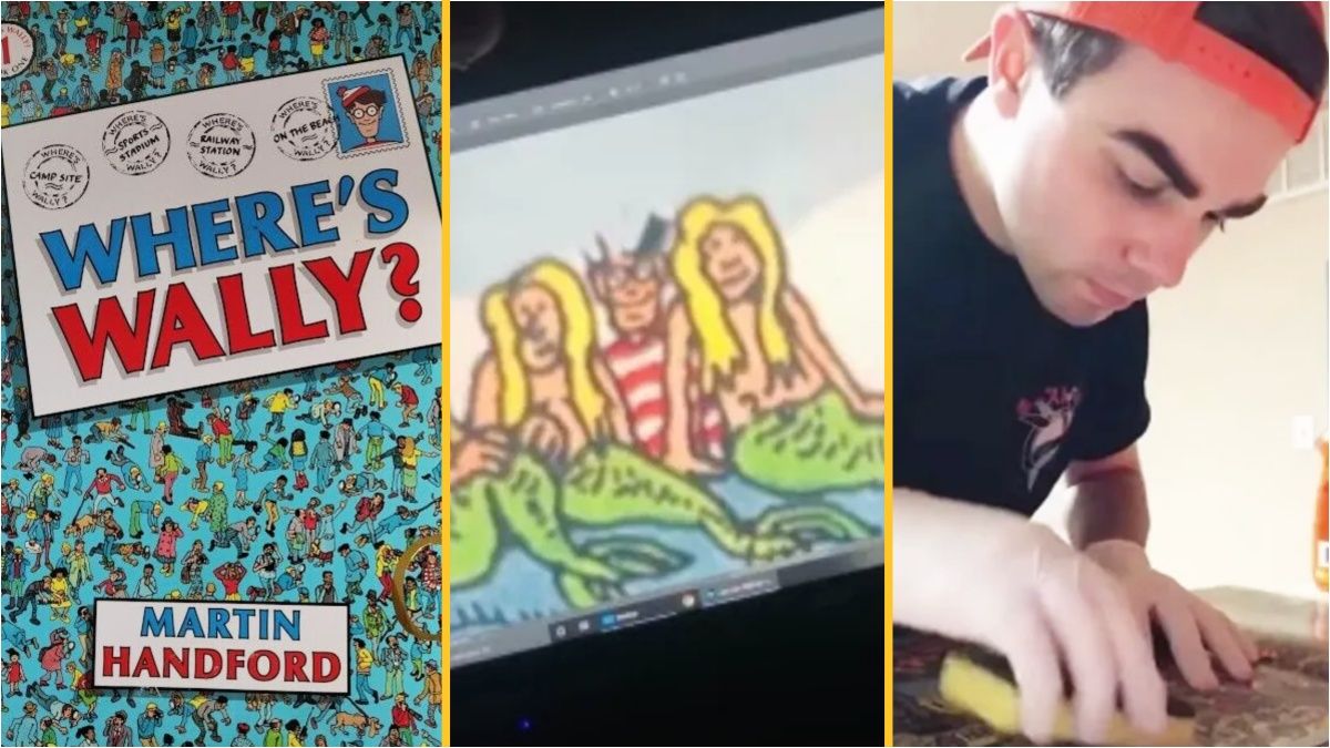 Man buys Where’s Wally books, photoshops Wally out of every page and ...