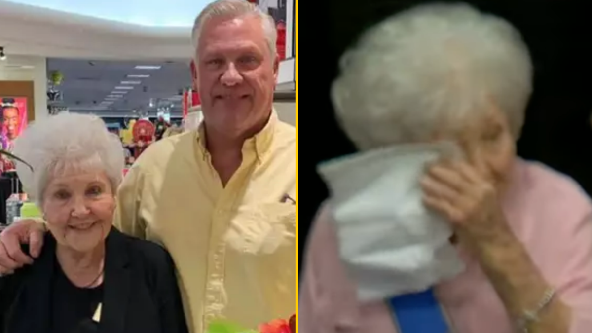 Woman, 90, who hasn't missed a day of work in 74 years finally retires - JOE.co.uk