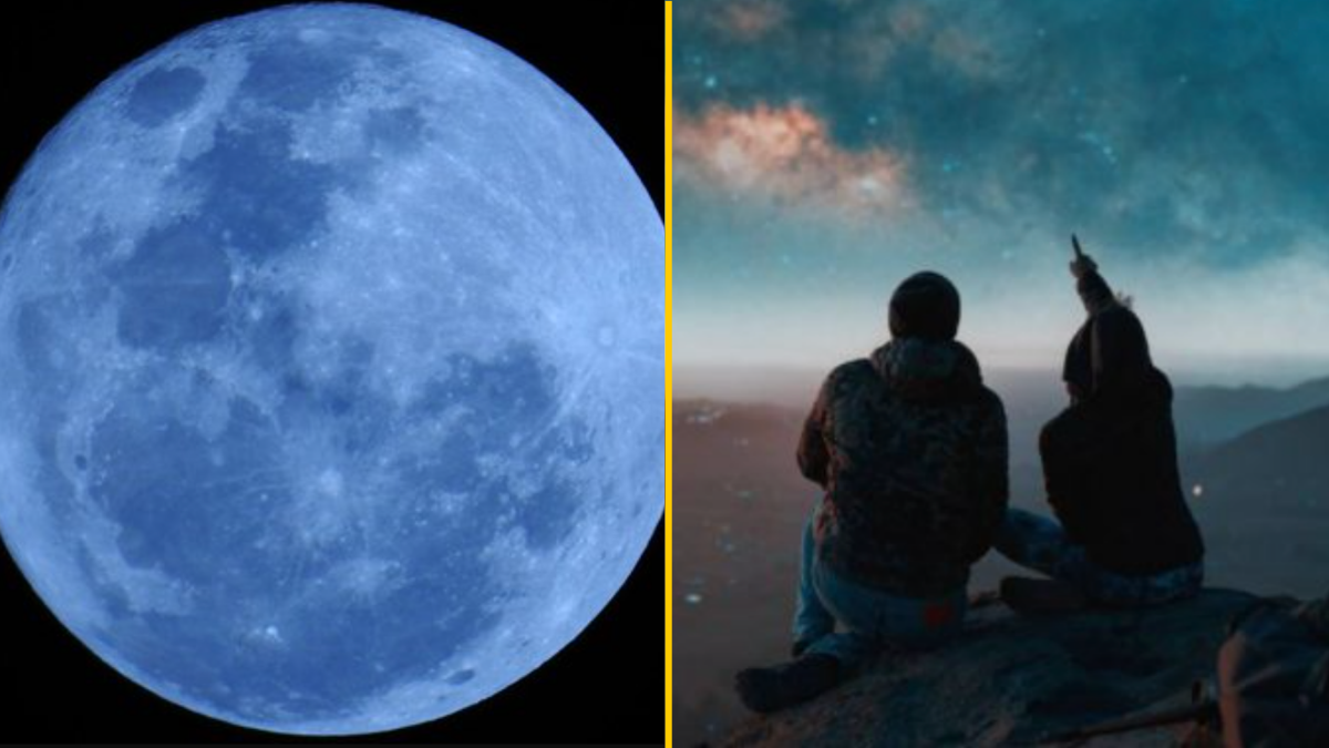 'Blue' supermoon visible this week for first time in a decade