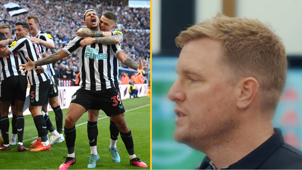 Eddie Howe uses Ten Hag's words in motivational team talk - JOE.co.uk