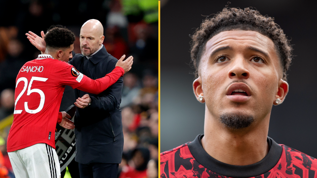 Jadon Sancho could face disciplinary action after Ten Hag comments - JOE.co.uk