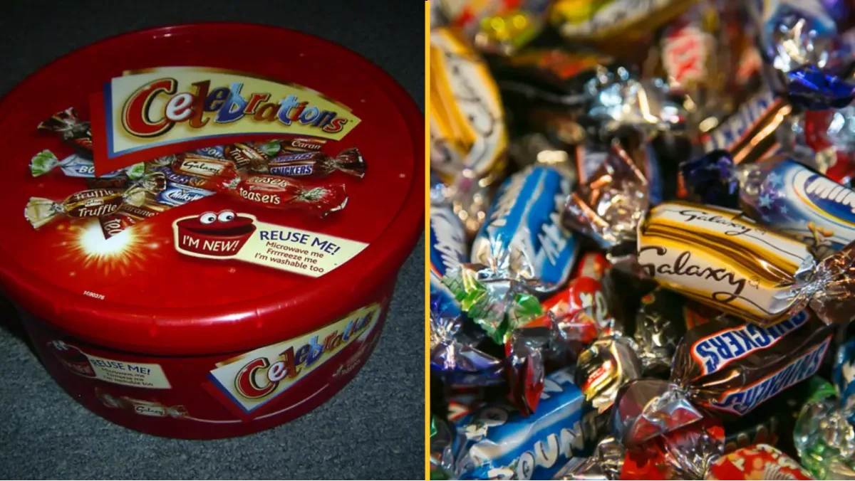 Celebrations boxes will have Bounty chocolate worth £25,000 this ...