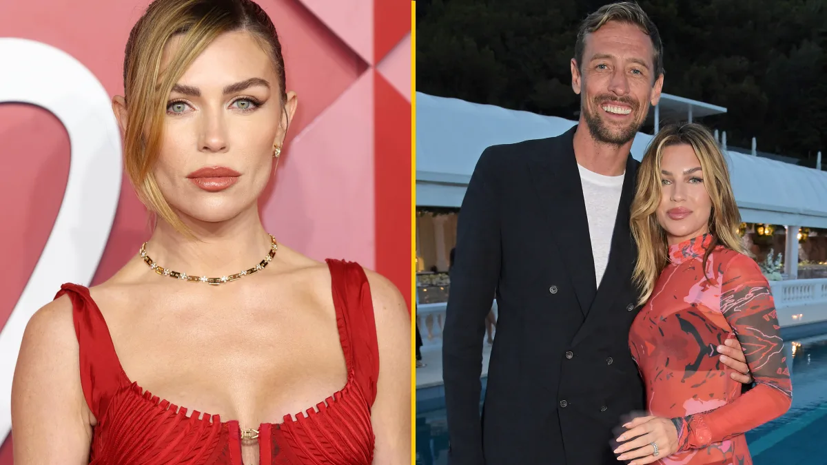 Peter Crouch's wife Abbey Clancy admits she accidentally sent 'sexy pic' to 200 of his friends ...