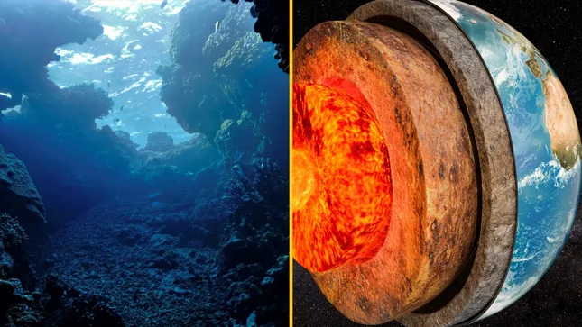 Scientists discover huge ocean beneath Earth's crust