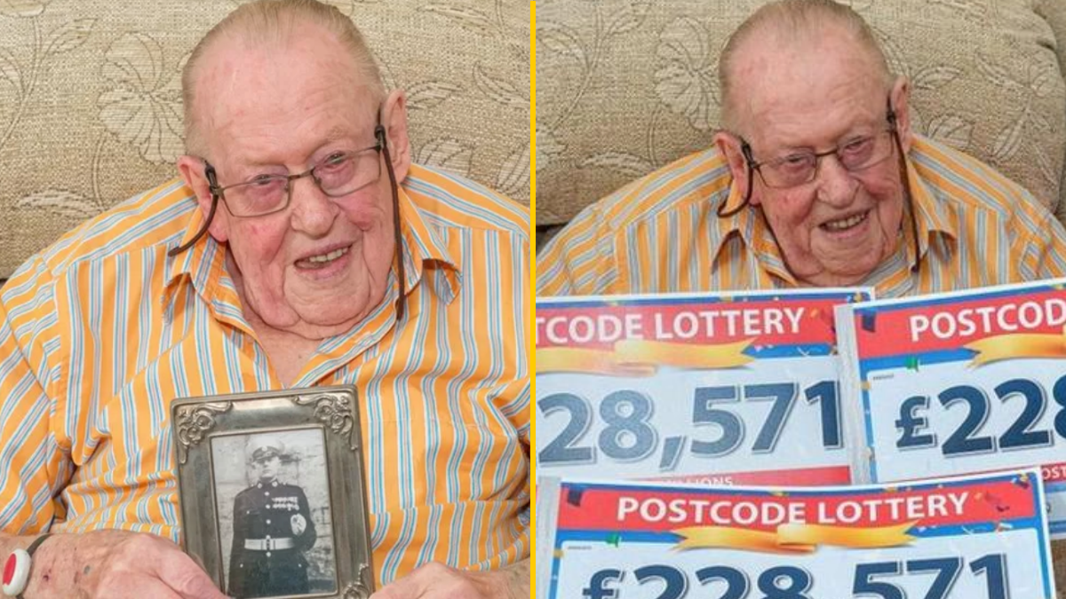 WW2 veteran becomes oldest ever Postcode Lottery winner - JOE.co.uk