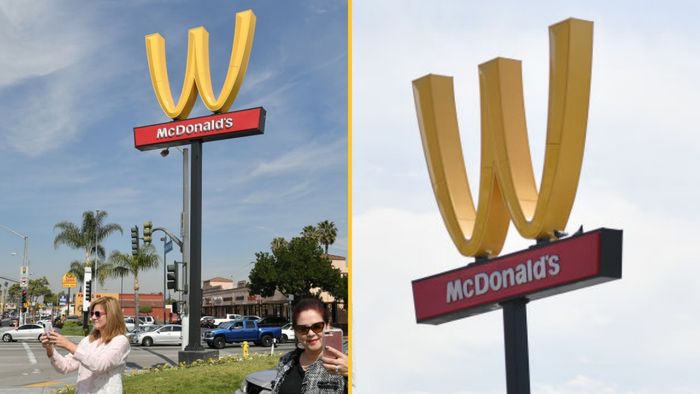McDonald's flipped iconic golden arches to make a powerful statement