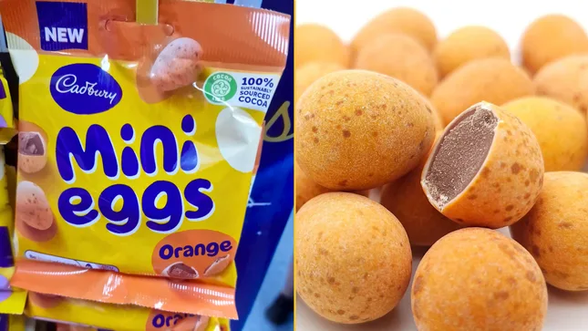 Orange flavour Mini Eggs have arrived in time for Christmas - JOE.co.uk