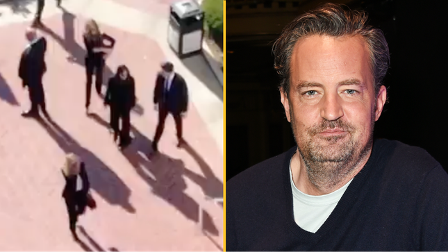 Friends cast mourn Matthew Perry at funeral after tragic death - JOE.co.uk