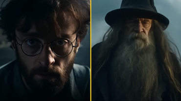 'New Harry Potter trailer' set in 2024 features Dumbledore and adult Harry