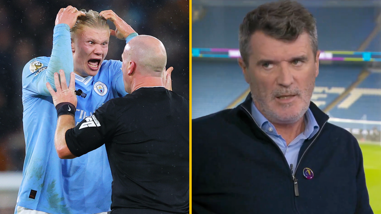 Roy Keane settles Simon Hooper argument as Man City rage at late call