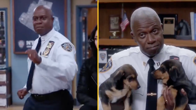 Captain Holt’s best moments have gone viral following Andre Braugher’s ...