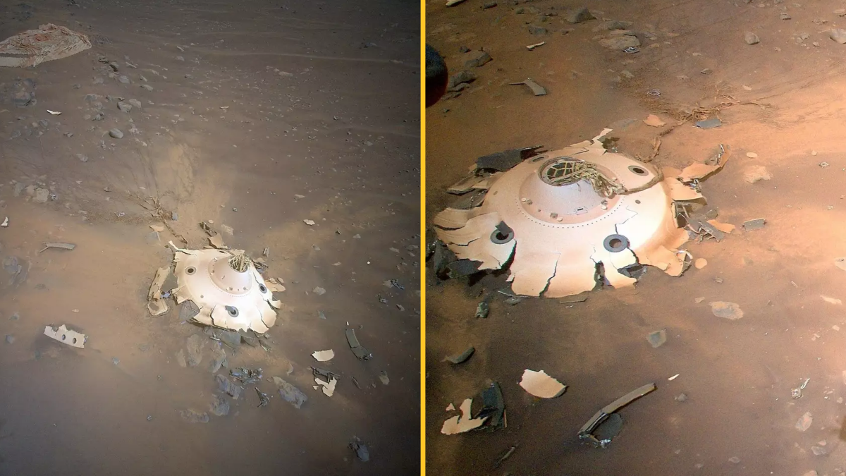 NASA finds 'otherworldly' wreckage on Mars' surface - JOE.co.uk