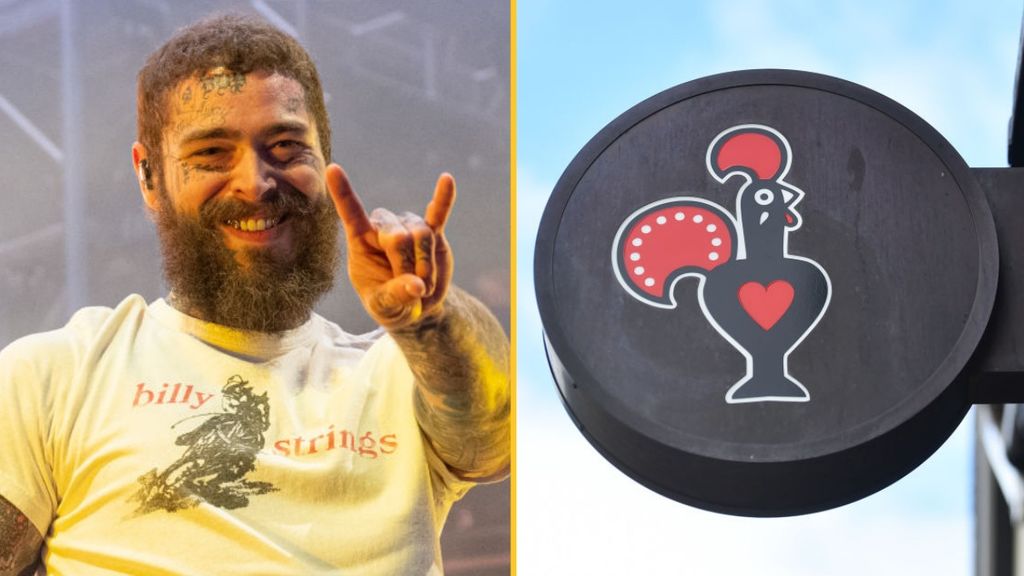 Post Malone dramatically falls through stage during concert - JOE.co.uk