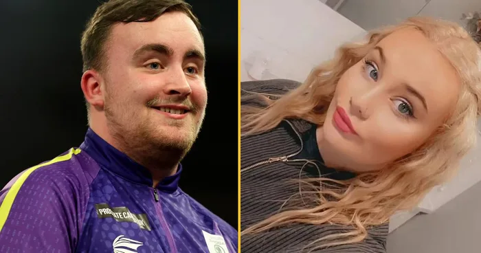 Luke Littler's girlfriend sends message to 16-year-old as he reaches ...