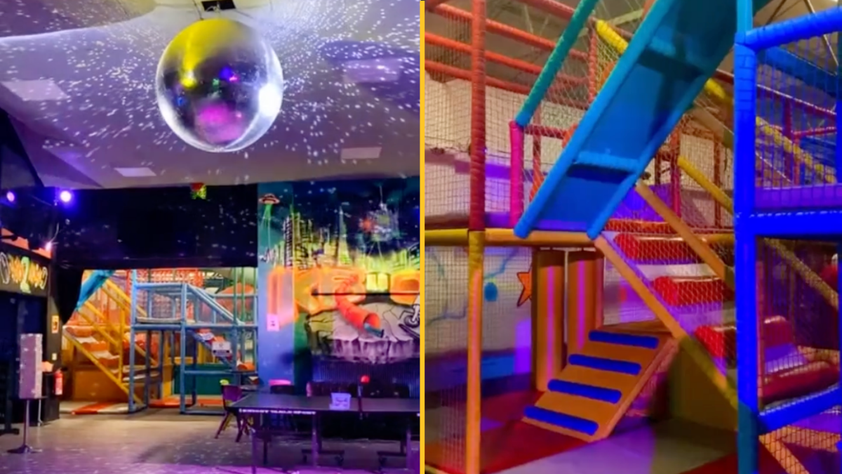 UK's adults-only soft play centre has boozy slushies and retro arcade