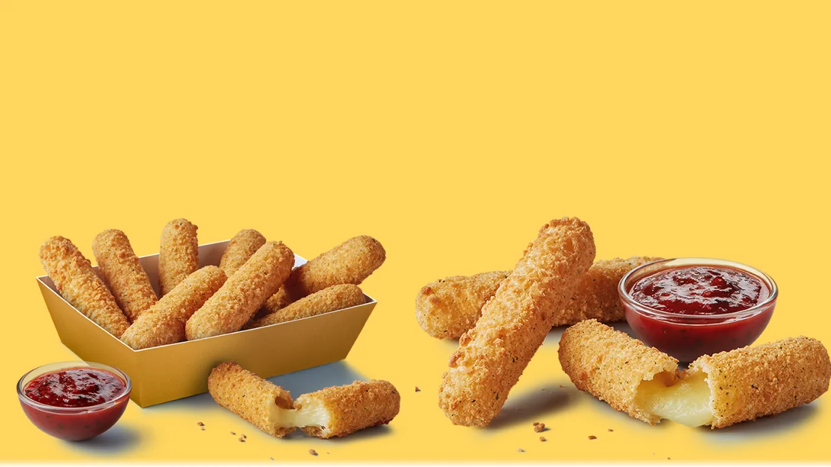 Mozzarella dippers return to McDonald's in menu update