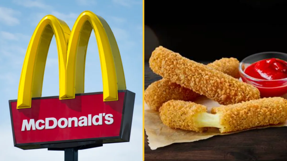 Mozzarella dippers return to McDonald's in menu update