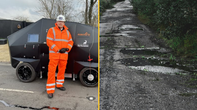 World's first AI pothole fixing robot deployed by UK government