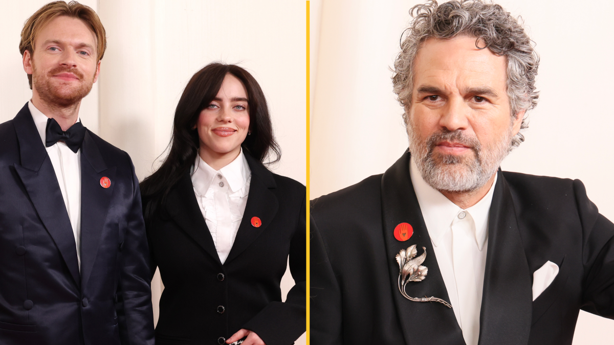 Here's why people were wearing red pins at the Oscars