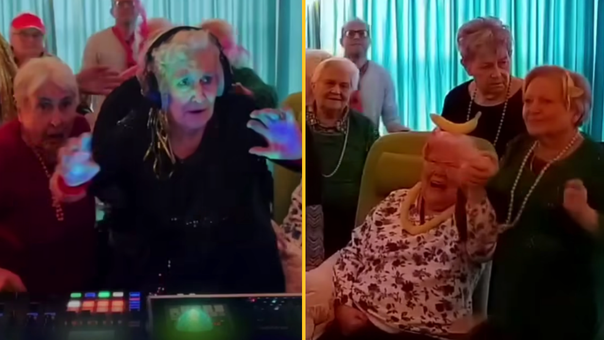 Old people throw boiler party rave in retirement home - JOE.co.uk