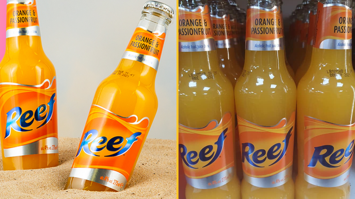 Beloved alcopop Reef returns to shelves after two decades away - JOE.co.uk
