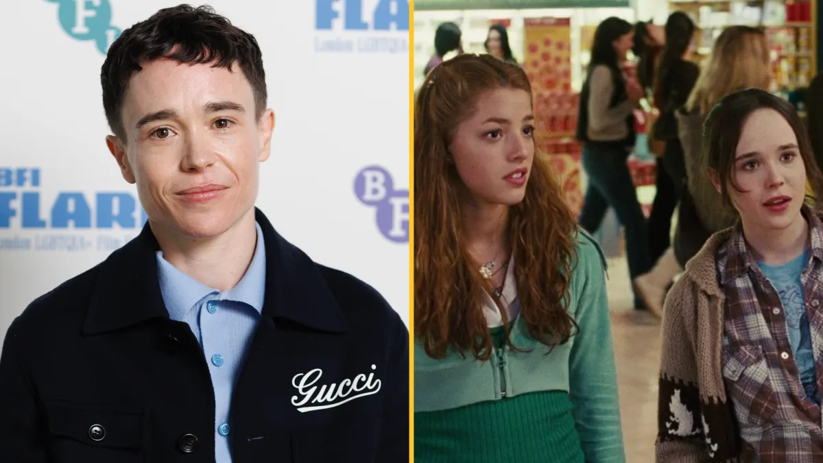 Elliot Page says he had sex 'all the time' with his Juno co-star