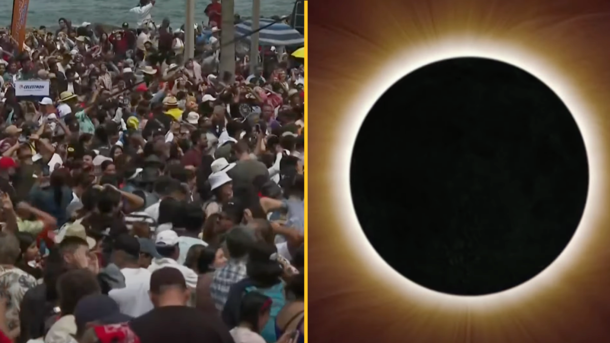 Americans complain of 'boiling eyes' after staring at solar eclipse