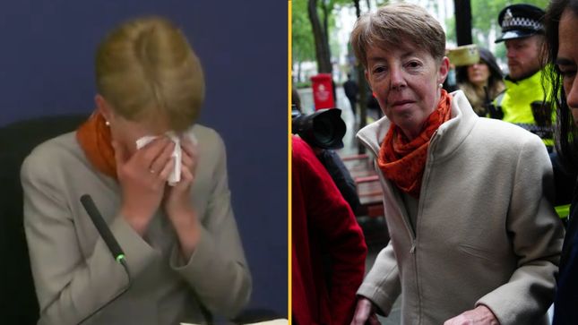 Paula Vennells breaks down in tears as she's questioned about Horizon ...