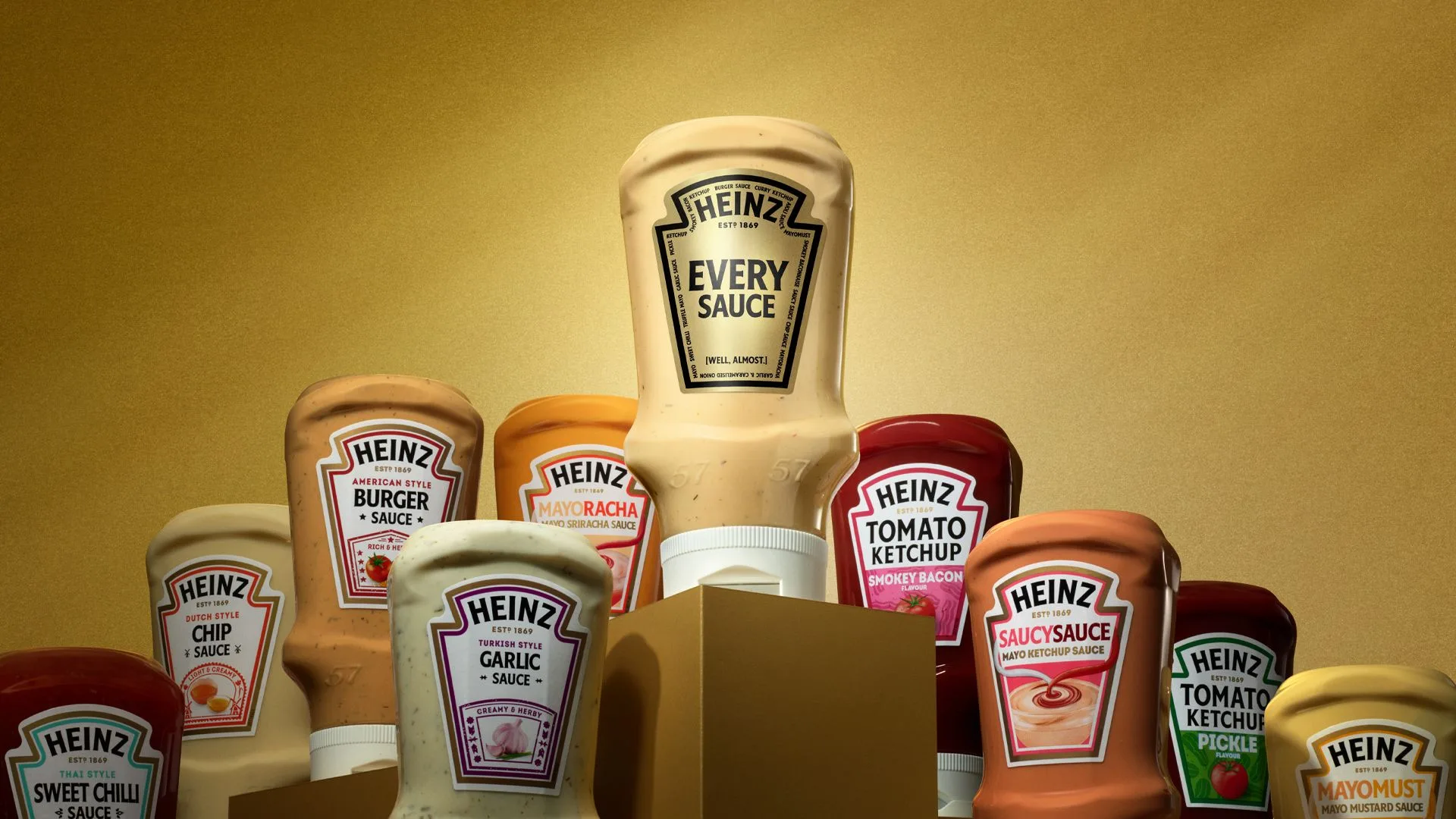Heinz combines 14 different sauces to make Every Sauce