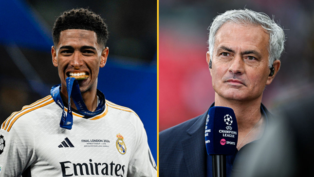 Jude Bellingham makes special request to Jose Mourinho after Champions ...