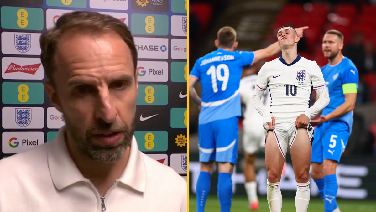 Gareth Southgate responds to England being booed off after Iceland ...