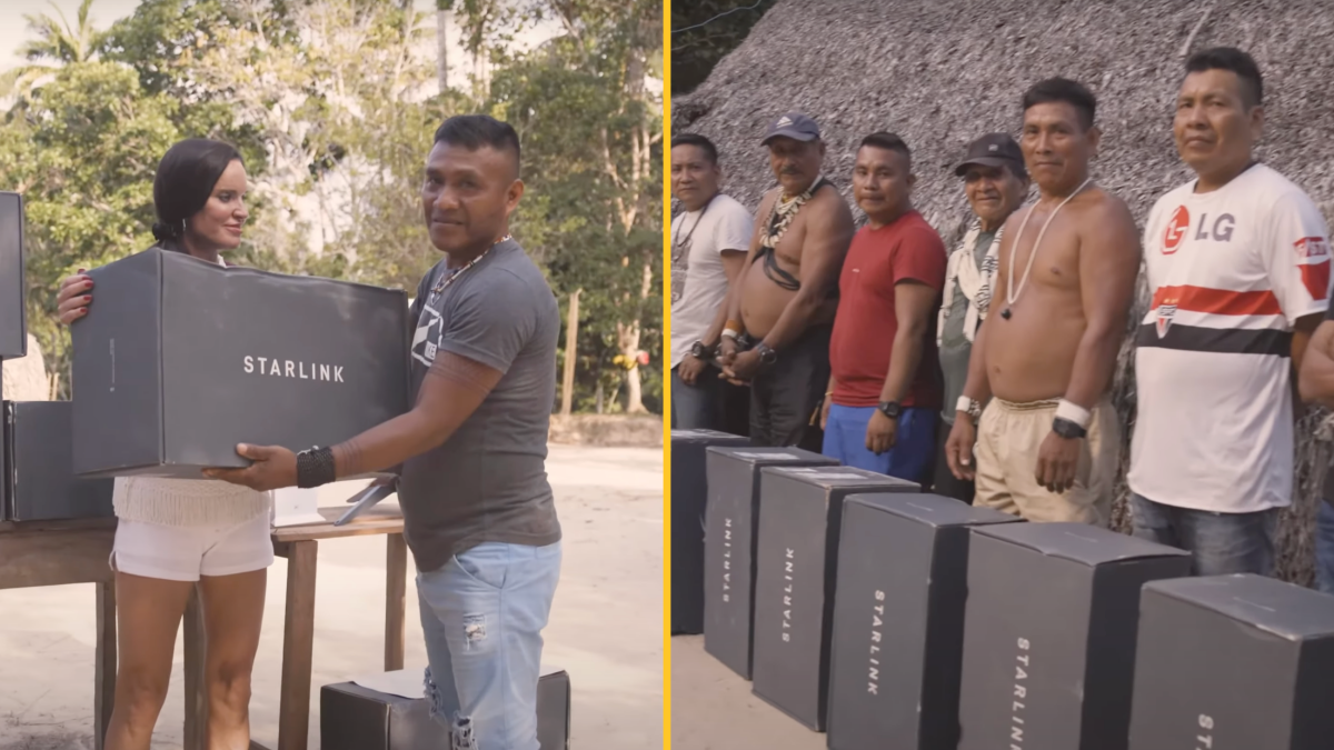 Incredible photos reveal first look at uncontacted Amazon community