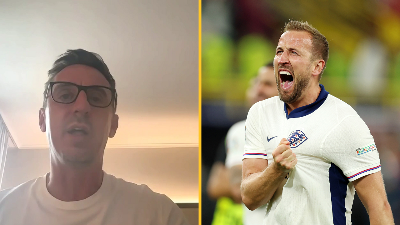 Gary Neville says Harry Kane is England's greatest player of all time ...