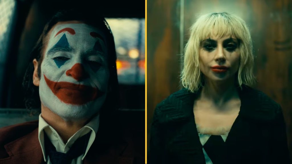 New images released for Joker sequel featuring Joaquin Phoenix and Lady ...