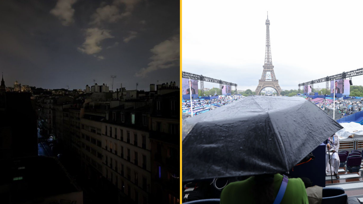 Paris hit with power outage hours after being hit by torrential rain ...
