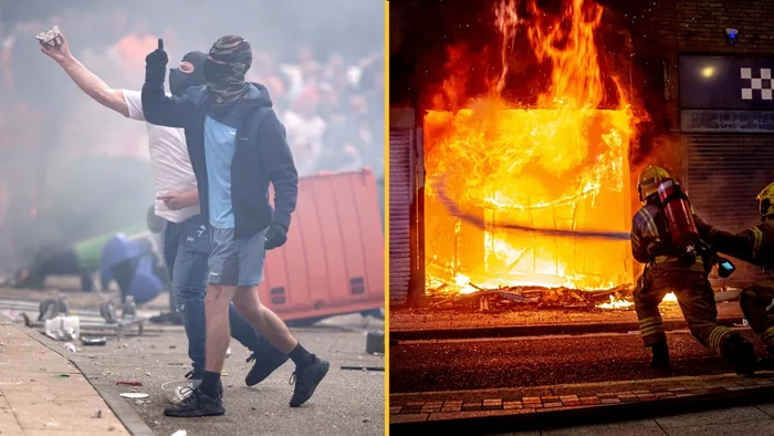 Tourists warned against travelling to UK over far-right riots