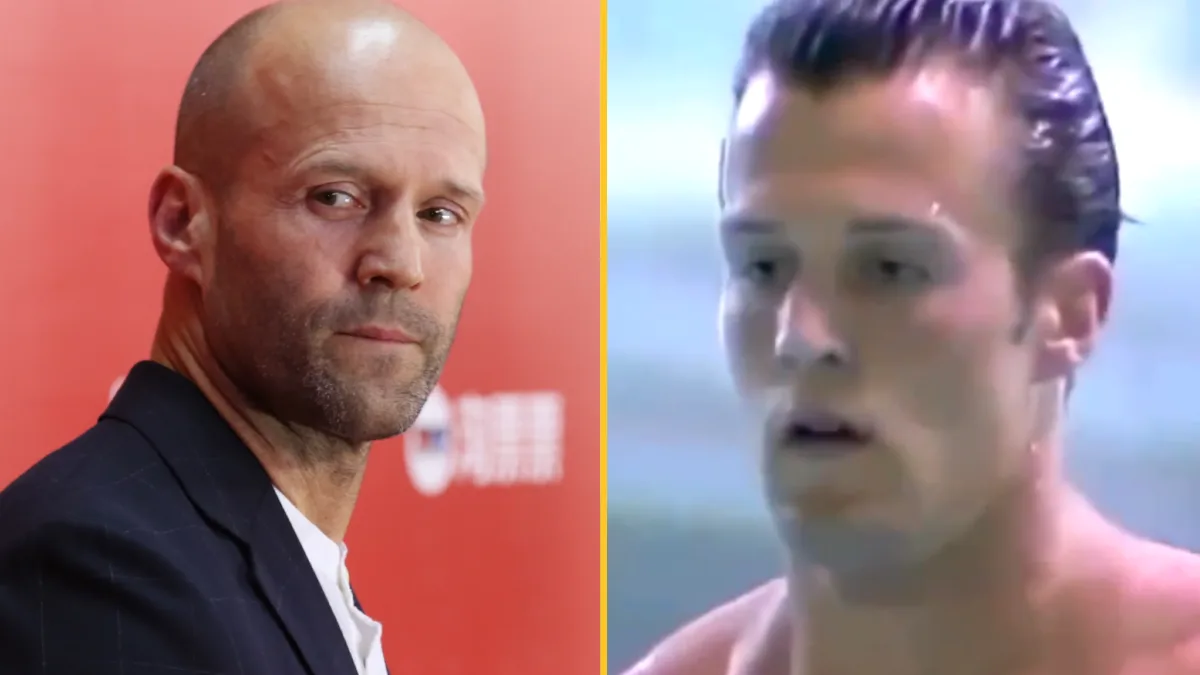 People are only just discovering video of Jason Statham diving for Team ...